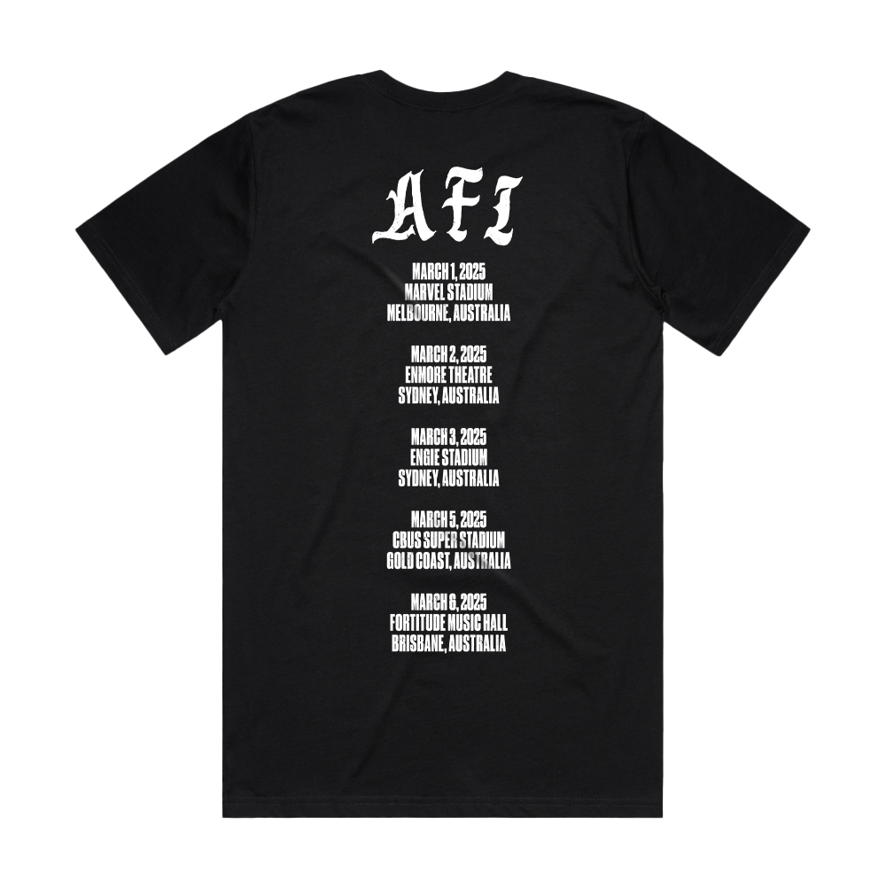 AFI Tour T-Shirt | Merch Fan
