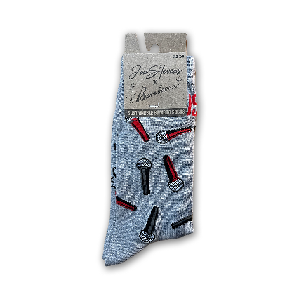 Jon Stevens | Microphone Socks | Merch Fan