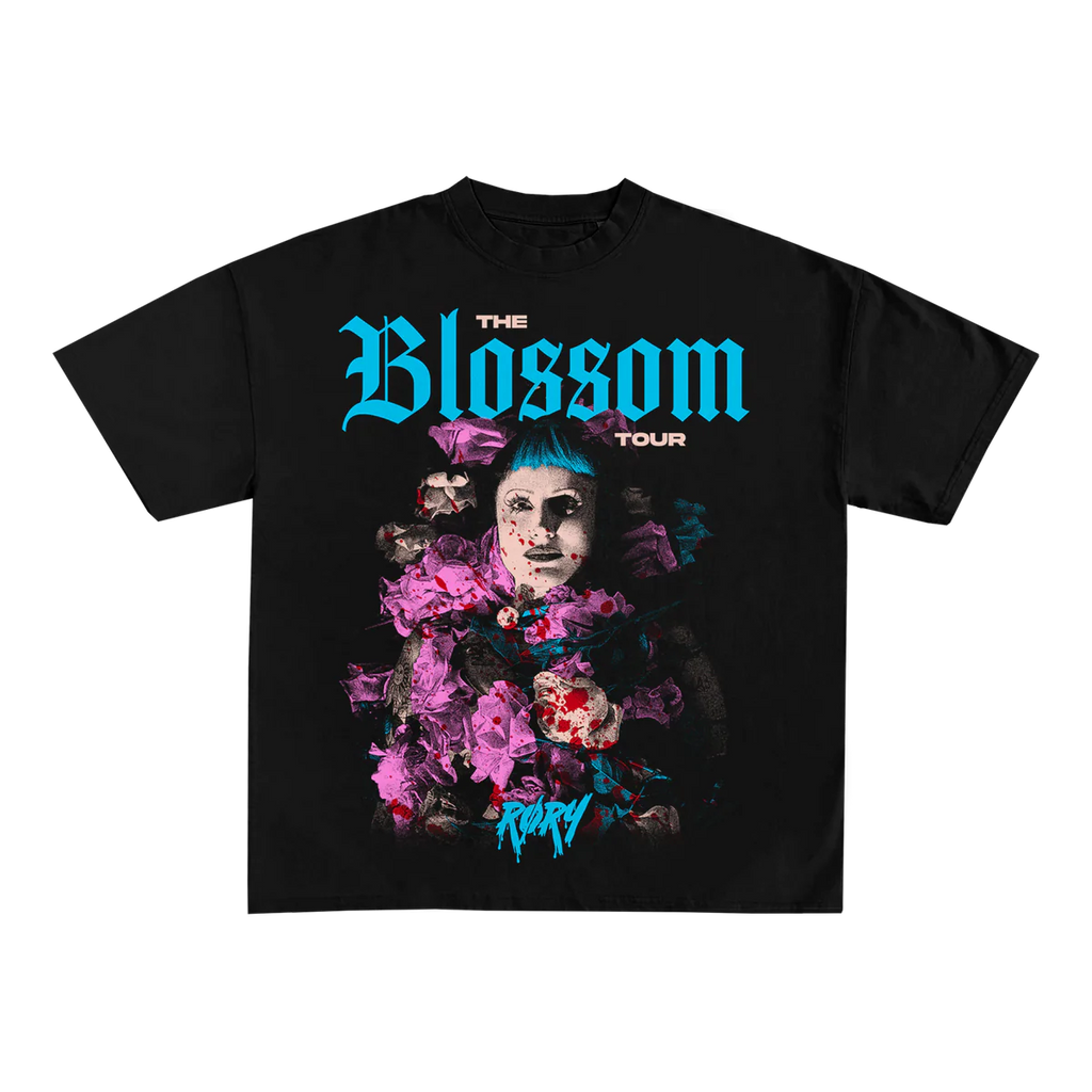 THE BLOSSOM TOUR T-SHIRT (BLACK) | Merch Fan
