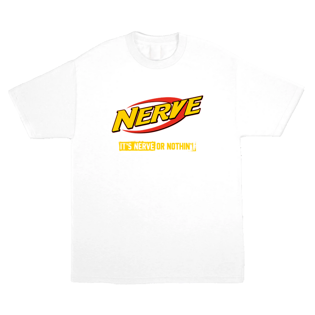 Nerve | Nerve T-Shirt (White) | Merch Fan