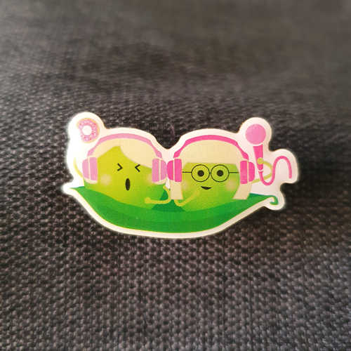 Too Peas Pin | Merch Fan